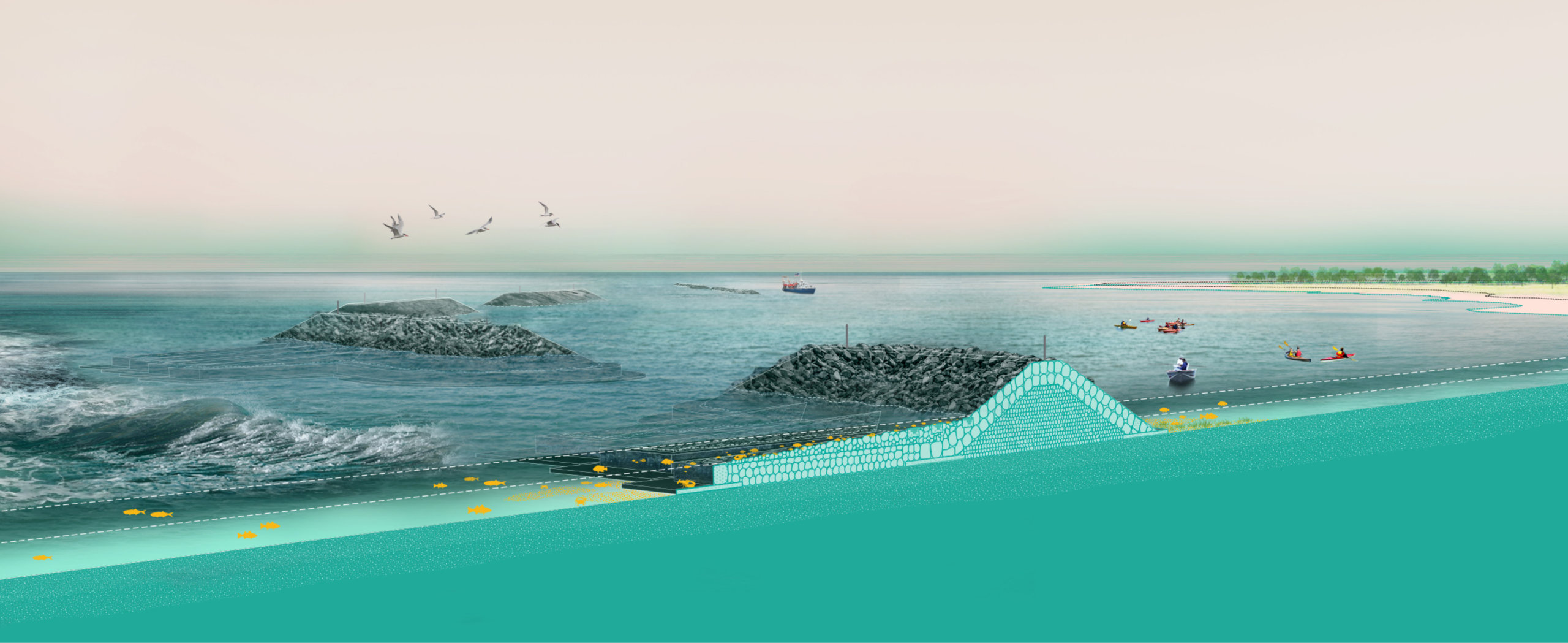 Living Breakwaters ~ Atelier Klima